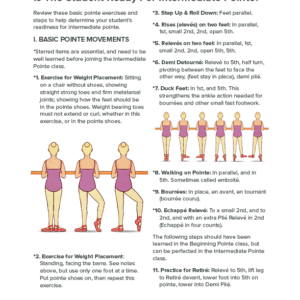 Pointe 2: More About Pointe - The Ballet Source - The Ballet Source